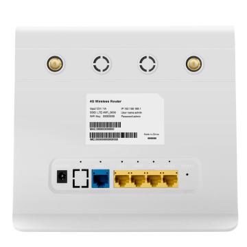 Quality SMA Antenna Port Dual Sim Card Wireless CPE 5.8G 1200Mbps Unlocked 4G Wifi for sale
