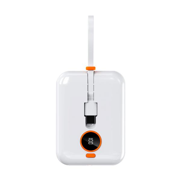 Quality Type C Output Interface Portable 10000mAh Power Bank for Outdoor Charging and Devices for sale