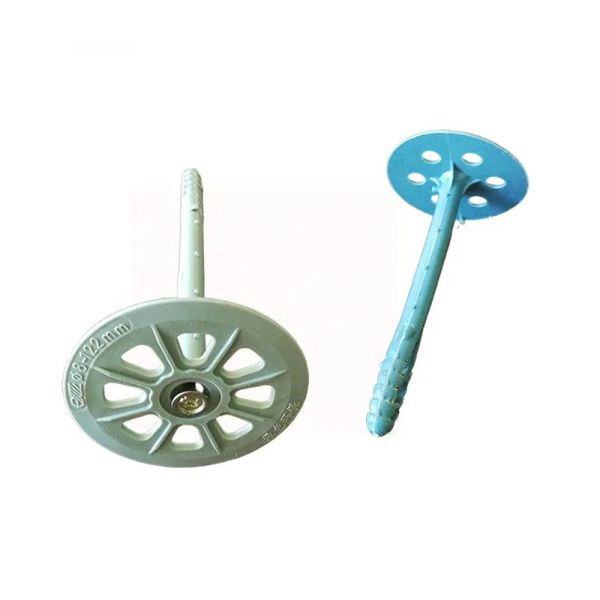 Quality Weather Resistant Plastic Insulation Nails For Foam Board Insulation Secure Wall Installation With Hammer In Method for sale