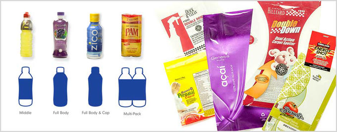 50 Mic Core Based Biodegradable Shrink Film PLA Shrink Sleeve Labels Film