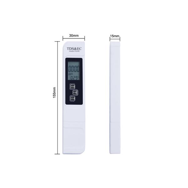 Quality Plastic Shell Hydroponics Water Quality Meter With 0—5000ppm Conductivity for sale