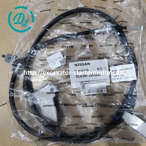 Quality EexcavaStart Zhengzhou Nissan Excavator Cable Assy-PKB RR LH OEM 36530-2ZG0A+F001 for sale