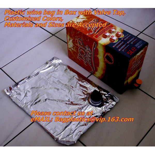 Quality 10 gallon bag in box for pineapple juice,Aseptic wine bag in box liquid packaging,degradable disposable 0.0TapeMm thickness for sale