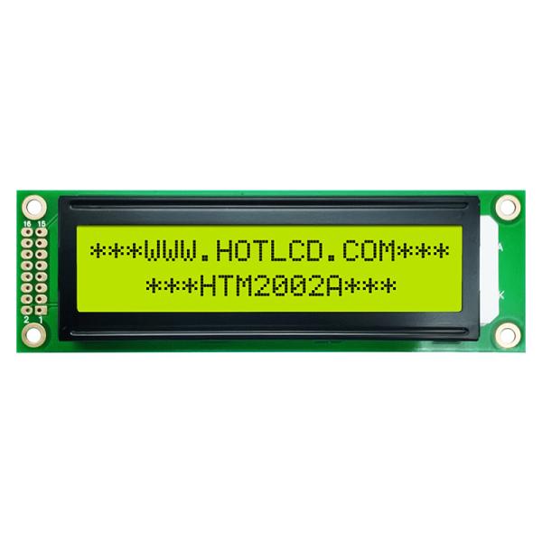 Quality 20x2 MCU Character LCD Module Practical With Green Backlight HTM2002A for sale