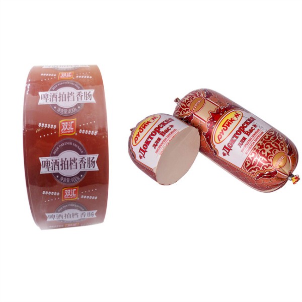 Quality Kingred Different Colours Custom Logo Flexography Printing 5 Layer Sausage for sale