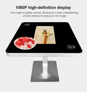 Touch Table Wifi Android / Windows System LCD Kiosk Interactive Multi Top Coffee Smart Touch Screen Table For Coffee