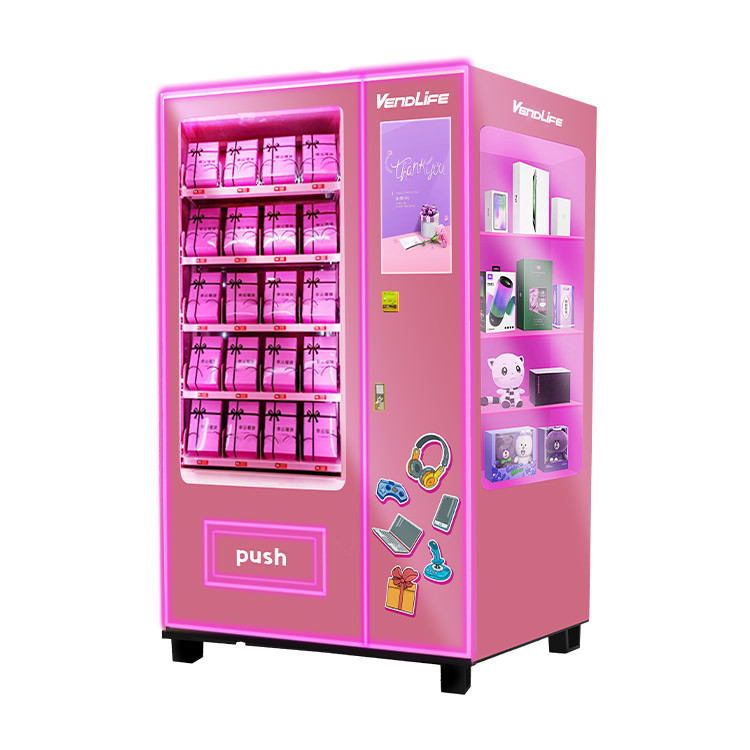 Quality Touch Screen Vending Machine Multifloor Alipay WeChat Payment for sale