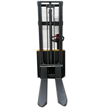 Quality CE 680mm Fork PU Wheel Pedestrian Electric Pallet Stacker for sale