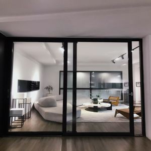 Quality Premium USA Standard Thermal Break Aluminum Sliding Patio Door with Secure for sale