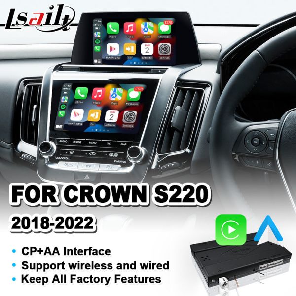 Quality Android Carplay Interface for Toyota Crown S210 AWS210 GRS210 GWS214 Majesta Athlete 2012-2018 for sale