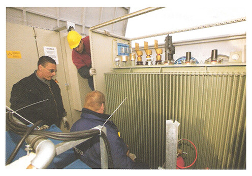 Quality 10 - 35 KV Oil Immersed Distribution Transformer 20 KV Three Phase Copper for sale