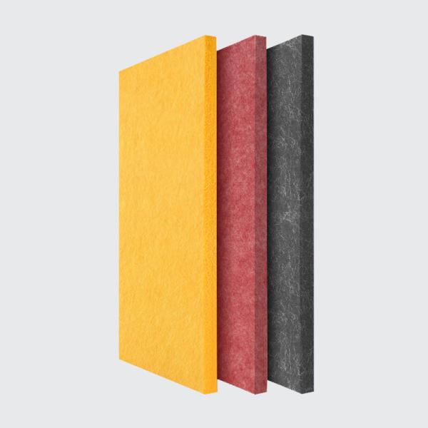 Quality Hotel PET Acoustic Polyester Fiber Board Moistureproof Flavorless for sale