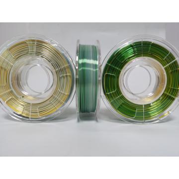 Quality Pla Silk Tripe Color Dual Color Filament Most Popular Products for sale