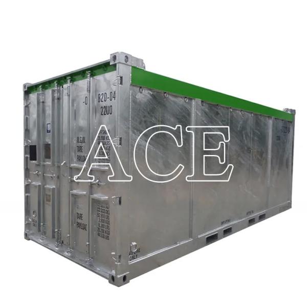 Quality Corten-A 20ft DNV 2.7-1 Standard Open Top Hard Dry Cargo Offshore Container with BV DNV Certificate 31cbm Capacity for sale