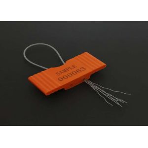 Quality UHF RFID Cable Tag H3 Chip Logistic 77.8*32.2mm 4 Meter Read Range for sale