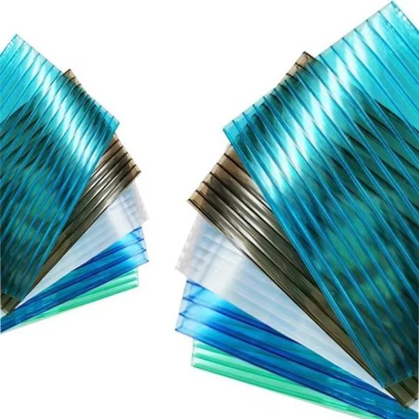 Quality Transparent Polycarbonate Sheet Virgin Polycarbonate Twinwall Sheet For Building for sale