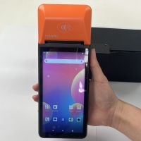 Quality NFC POS Portable Machine Android 14 Touch Screen POS 6 Inch for sale