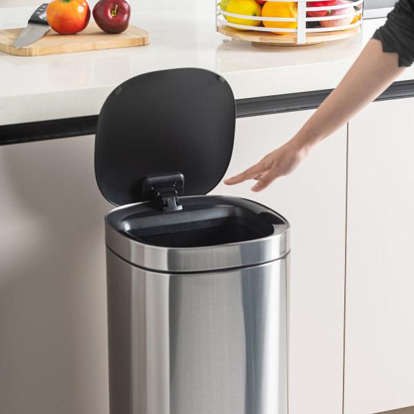 Quality 12L 20L 30L 40L 50L Smart Sensor Bin Trash Can For Household Logo Customized for sale