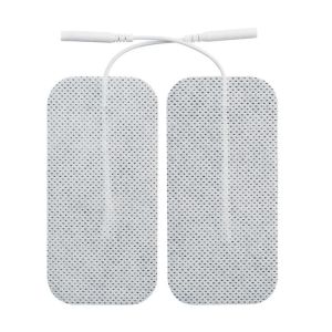 Quality Physiotherapy Medical Electrode Pads Self Adhesive Reusable With Adhesive Gel for sale