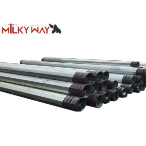 Quality 45FT Steel Power Pole for Power Utility and Transmission with Q345 Steel Material and Mounting Height for sale
