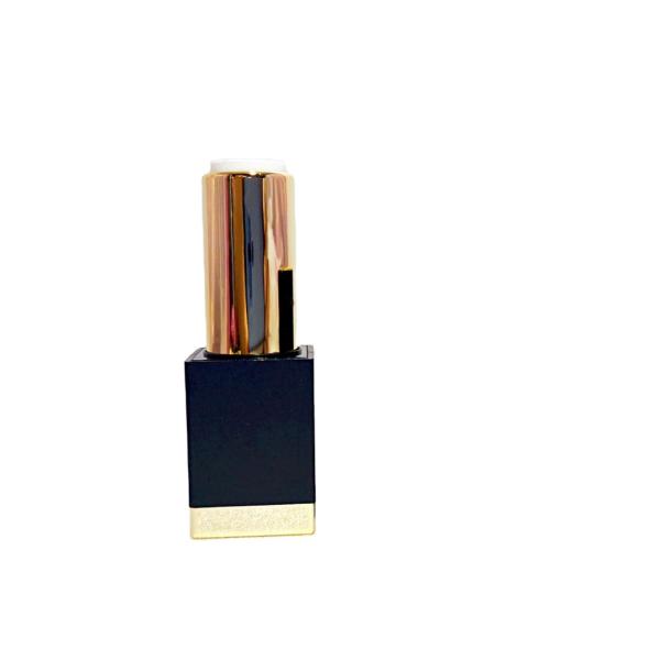 Quality Matte Black Private Label Square Empty Lipstick Tube OEM ODM for sale