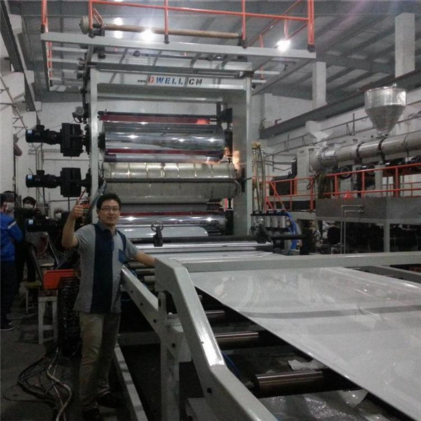 Quality ABS PP PE Board Extrusion Line for Cabinets and Outdoor Signs for sale