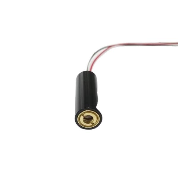 Quality 650nm 5VDC Line Laser Module with 5000 Hours Lifetime and Brass Gold-plated Housing for sale