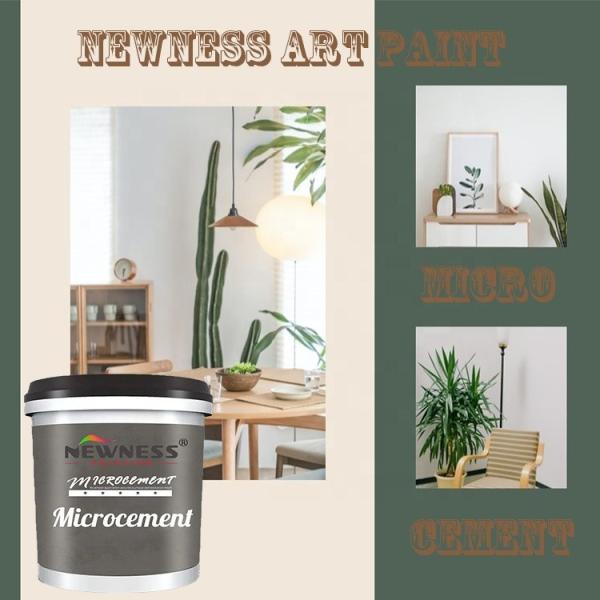Quality 20KG/BUCKET Volume Microcement Floor Kit High Glossy Finish Durable Scratch for sale