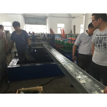 Quality Ceiling Roofing Structure Aluminum Cable Trunking / Cable Tray Making Machine for sale