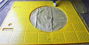 Quality Polyurethane Urethane PU Antiskid Cushions For Drilling Platform for sale