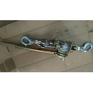 Quality 10 Kn Wire Rope Tightener 3.5kg / Frictional Ratchet Steel Wire Tightener for sale