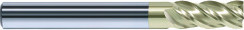 Quality NaNoTiALCrN Coated 3 Flute Flattened Carbide End Mills for sale