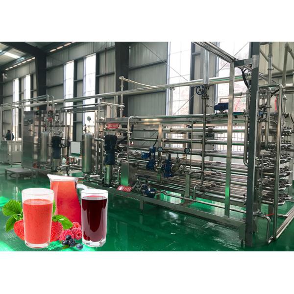 Quality Multifunctional 20T/Day Berry Jam Processing Line for sale