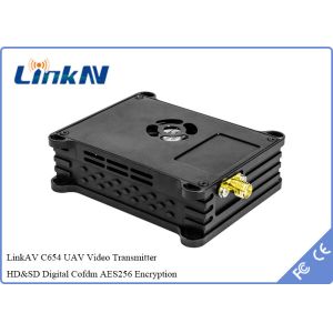 Quality Drone Data Link UAV HD/CVBS Video Transmitter AES256 for sale