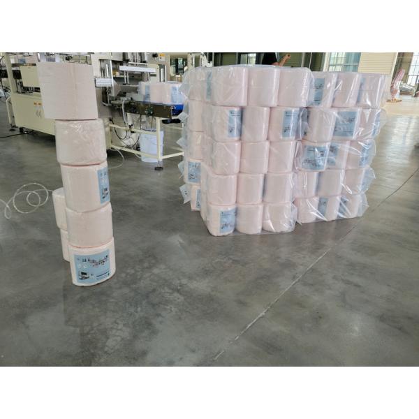Quality Semi Automatic 4/6 Rolls Per Bag Maxi Paper Towel Roll Bundle Packing Machine for sale