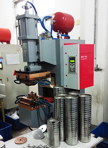 Quality Middle Frequency Spot Projection Welding Machine Inverter DC Pneumatic 50Hz for sale
