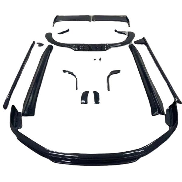 Quality For Porsche 911 992 Carbon Fiber Body Kit 911 992 Upgraded TechArt Style Front Shovel Diffuser Spoiler Side Skirt Body Kit for sale