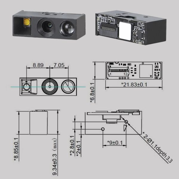 Quality Micro Barcode Scan Engine Embedded Barcode Scan Module High Resolution for sale
