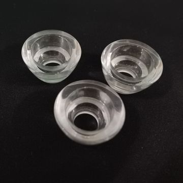Quality Customized Transparent Sapphire Parts In Pagoda Type With Hole for sale