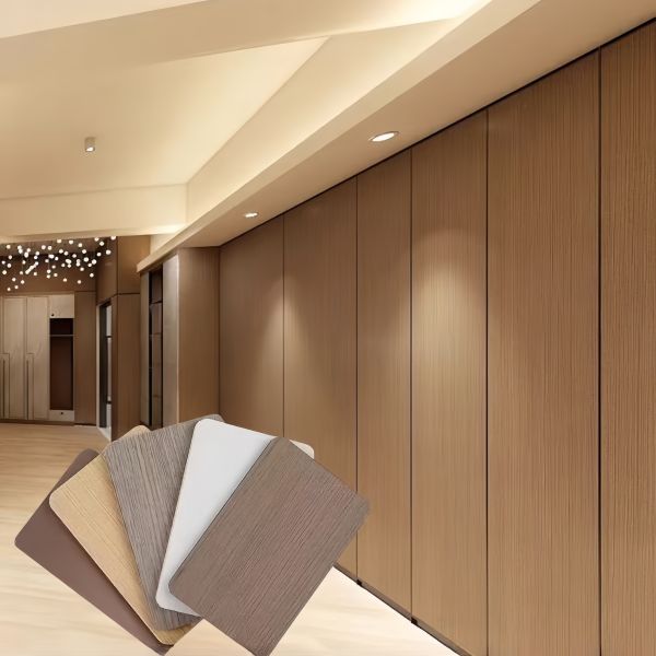 Quality 8mm 4ft*8ft Wooden Big Pvc Wall Panel For Indoor Wall Decorative Carbon Crystal Sheet for sale