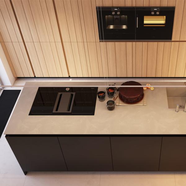 Quality Modern PVC High Gloss Acrylic Kitchen Cabinets Eco Friendly for sale