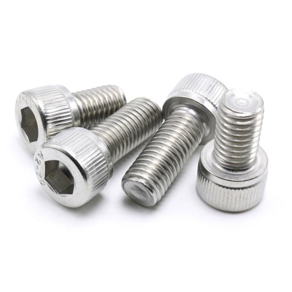 Quality Plain Finish Stainless Steel 304 A2-70 Hex Socket Head Cap Bolt for Construction for sale