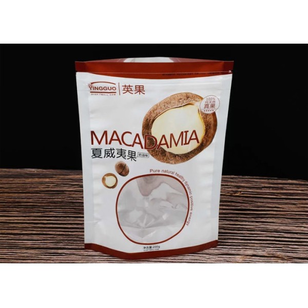 Quality Hawaiian Fruit Custom Food Packaging Bags / Reusable Packaging Bags Thickness 0.1 MM for sale