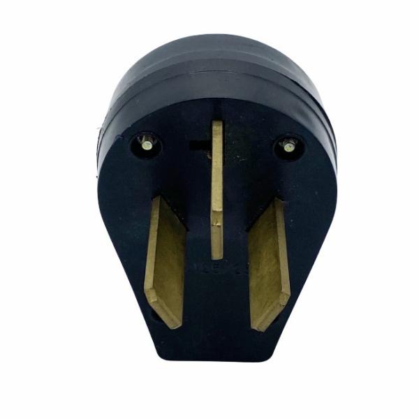 Quality Black 250V 50A Idustrial 3 Pin Electric Plug Socket for sale