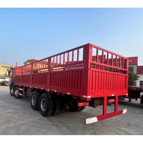 Quality Fence Truck Used Cargo Trucks With SINOTRUCK Engine And 10 Or 12 Wheels for sale
