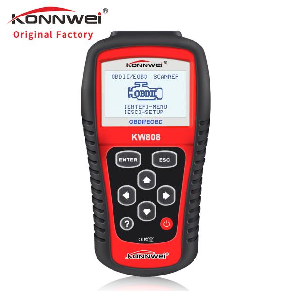 Quality Konnwei promotion price model KW808 Obd2 Diagnostic Scan equipment EOBD for sale