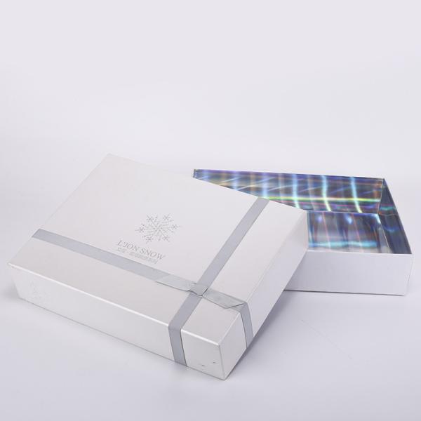 Quality 1100g Grey Board Apparel Packaging Boxes 128gsm White Art Paper for sale