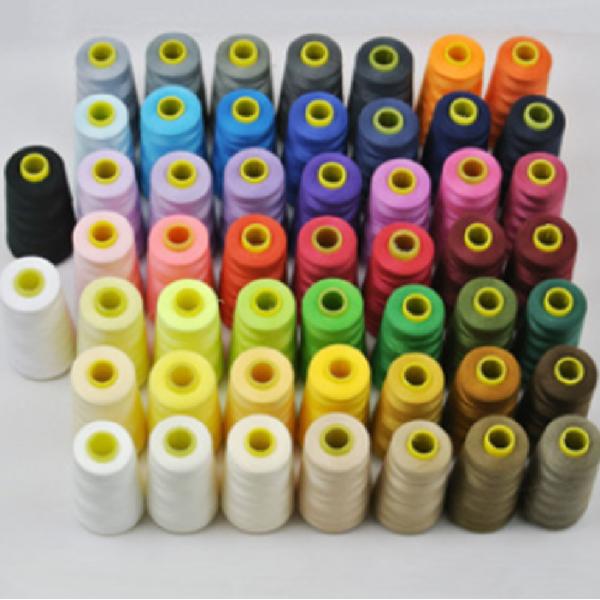 Quality 40/2 5000 Yards 100% Polyester Sewing Thread With High Quality for sale
