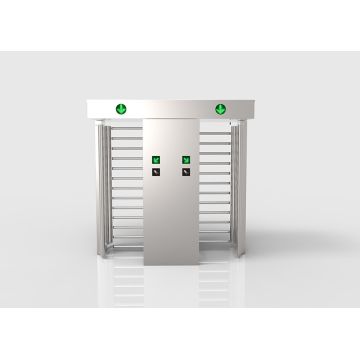 Quality 304 Stainless Steel Full Height Turnstile Automatic Left / Right Double Lane for sale