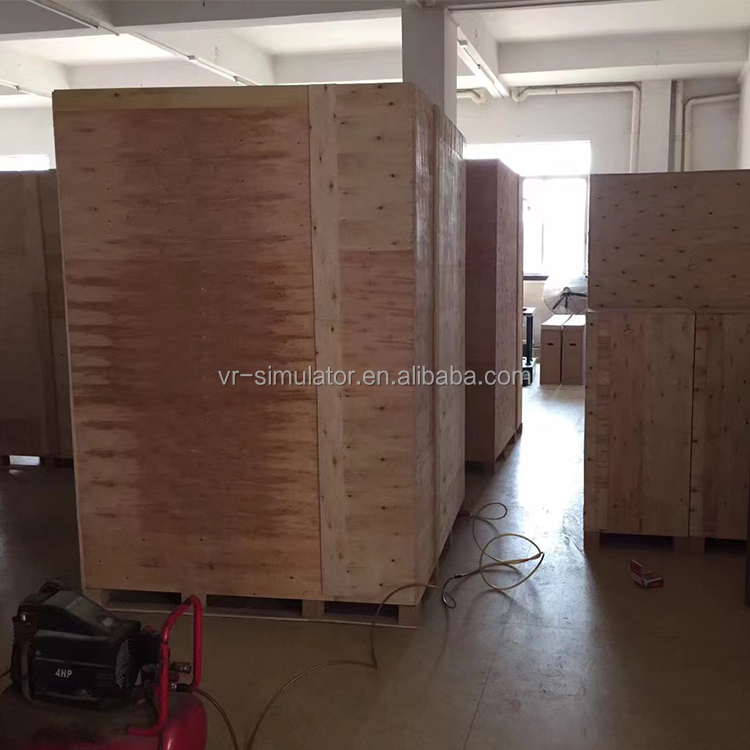 Packaged VR Simulator Ready for Shipping